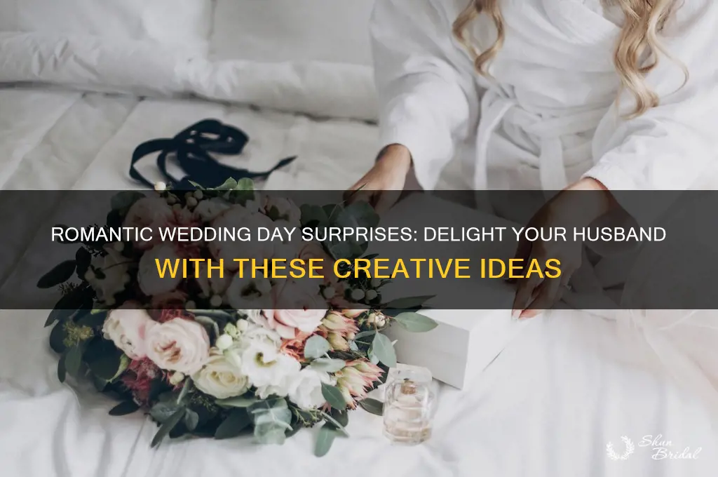 Romantic Wedding Day Surprises: Delight Your Husband With These ...