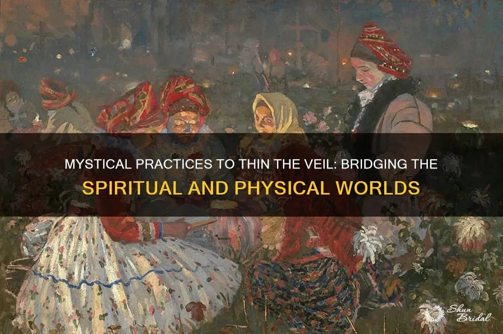 Mystical Practices To Thin The Veil: Bridging The Spiritual And ...