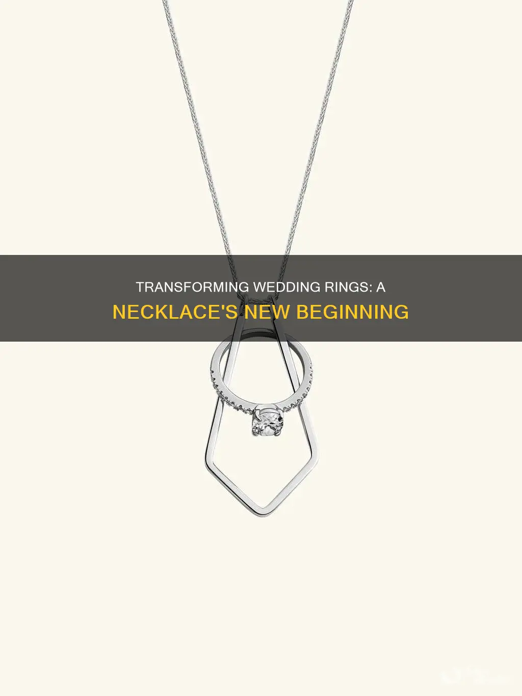 Transforming Wedding Rings: A Necklace's New Beginning | ShunBridal