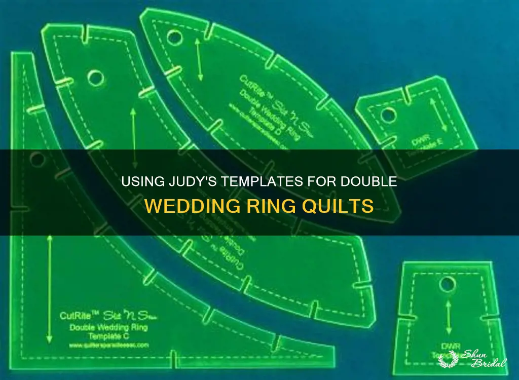 Using Judy's Templates For Double Wedding Ring Quilts | ShunBridal
