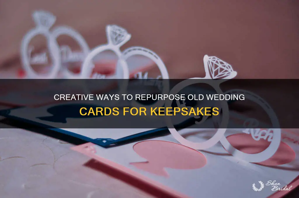 Creative Ways To Repurpose Old Wedding Cards For Keepsakes | ShunBridal