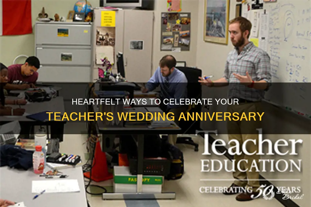 Heartfelt Ways To Celebrate Your Teacher's Wedding Anniversary | ShunBridal