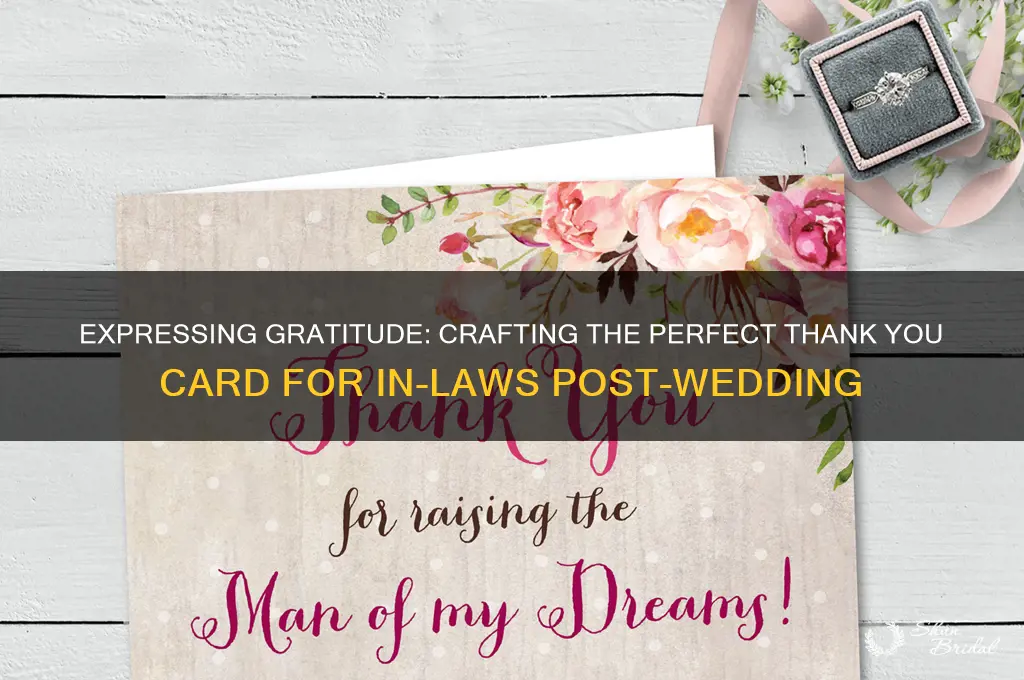 Expressing Gratitude: Crafting The Perfect Thank You Card For In-Laws ...