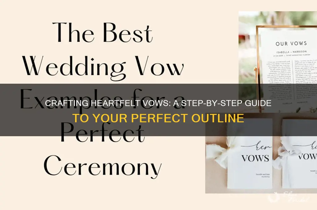 Crafting Heartfelt Vows: A Step-By-Step Guide To Your Perfect Outline ...