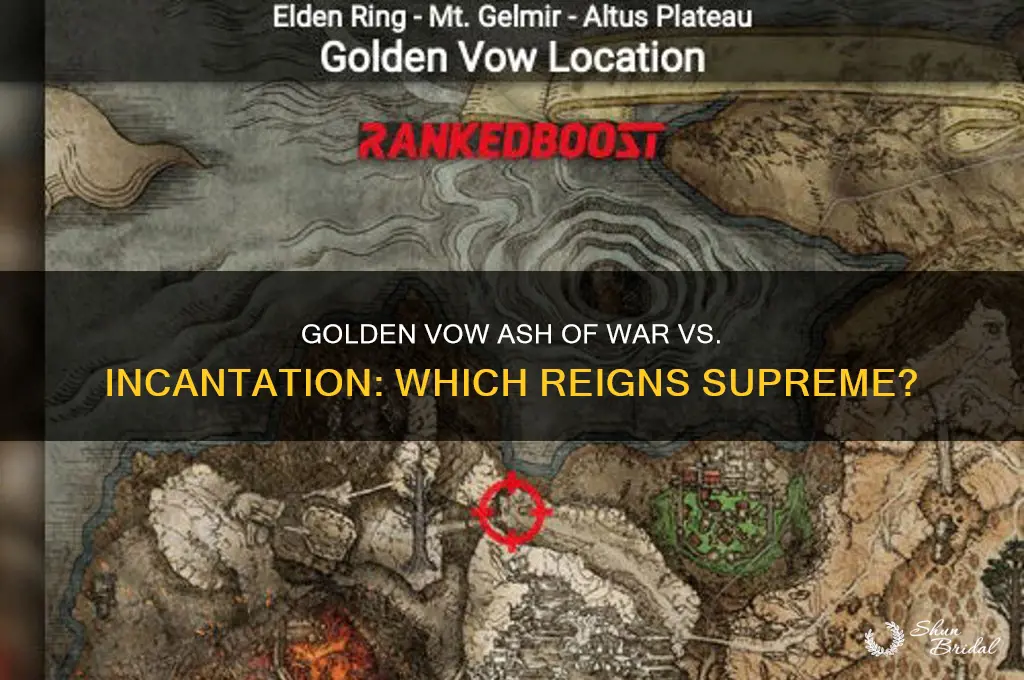Golden Vow Ash Of War Vs. Incantation: Which Reigns Supreme? | ShunBridal