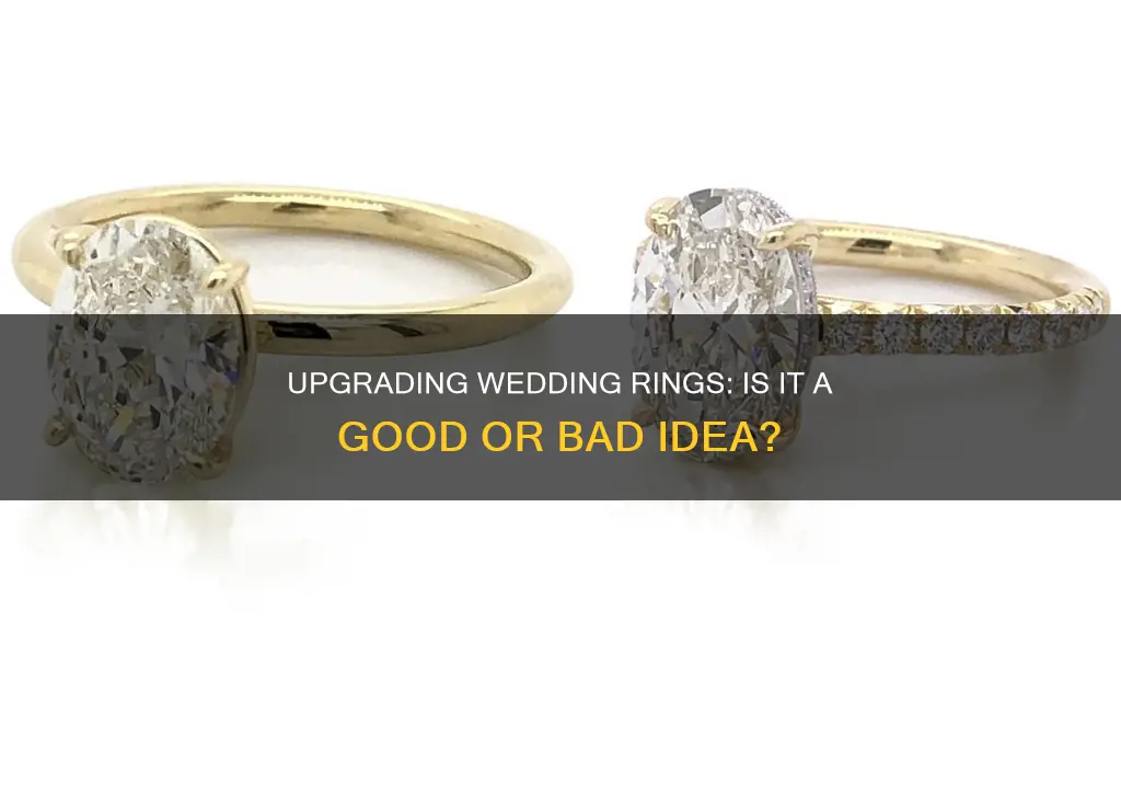 Upgrading Wedding Rings: Is It A Good Or Bad Idea? | ShunBridal