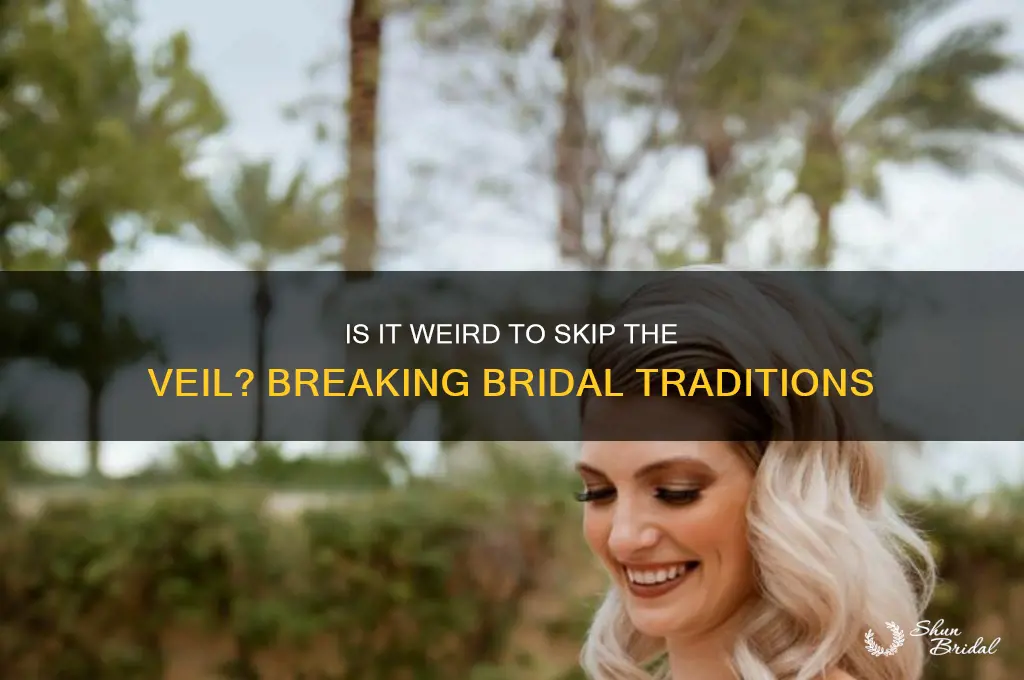 Is It Weird To Skip The Veil? Breaking Bridal Traditions | ShunBridal