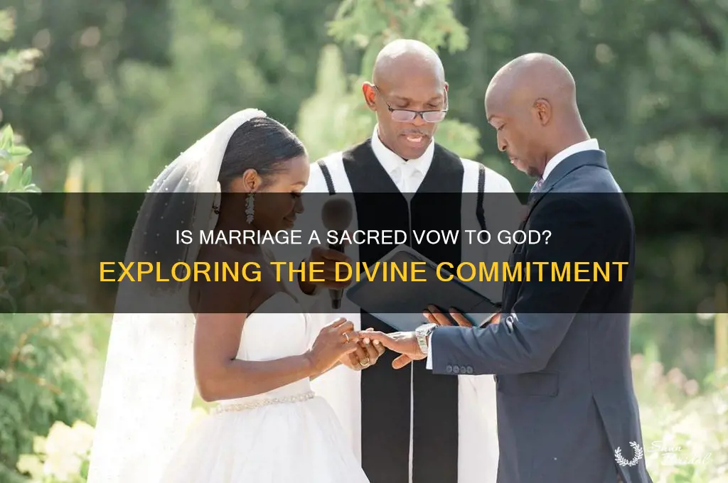 Is Marriage A Sacred Vow To God? Exploring The Divine Commitment ...