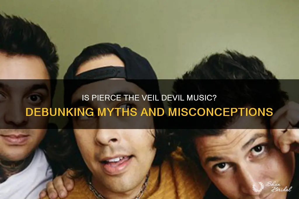 Is Pierce The Veil Devil Music? Debunking Myths And Misconceptions ...