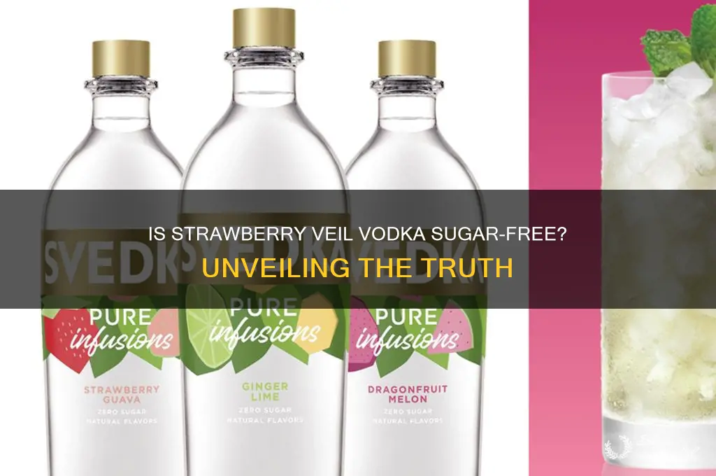 Is Strawberry Veil Vodka Sugar-Free? Unveiling The Truth | ShunBridal