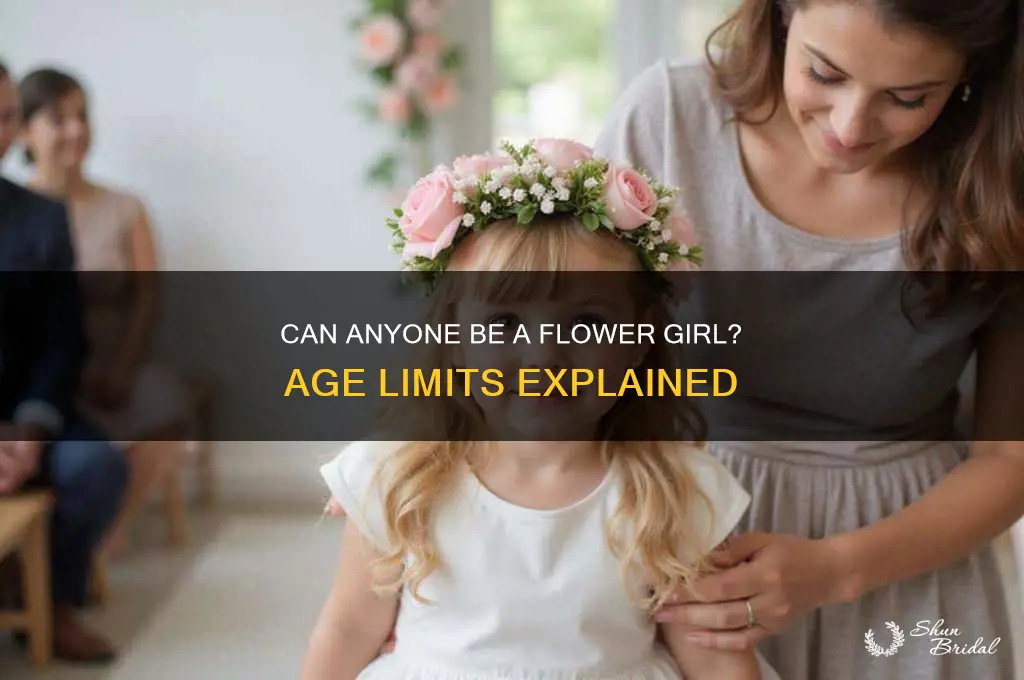 Can Anyone Be A Flower Girl? Age Limits Explained | ShunBridal