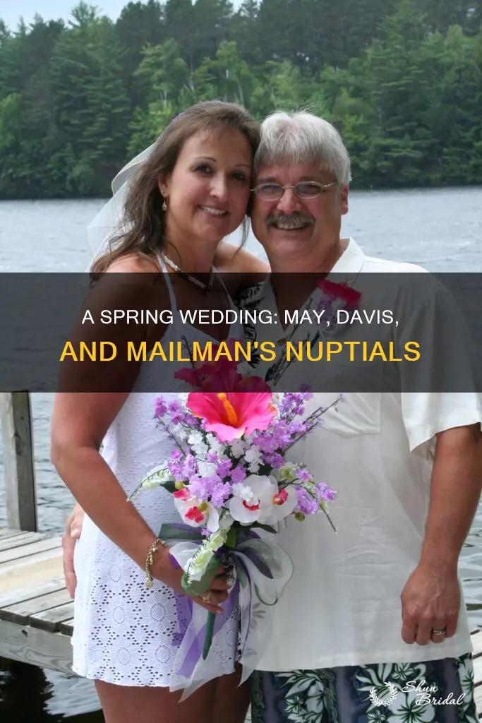 A Spring Wedding: May, Davis, And Mailman's Nuptials | ShunBridal