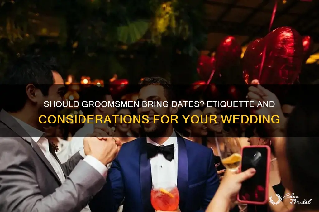 Should Groomsmen Bring Dates? Etiquette And Considerations For Your ...