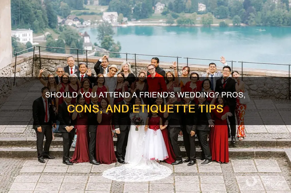 Should You Attend A Friend's Wedding? Pros, Cons, And Etiquette Tips ...