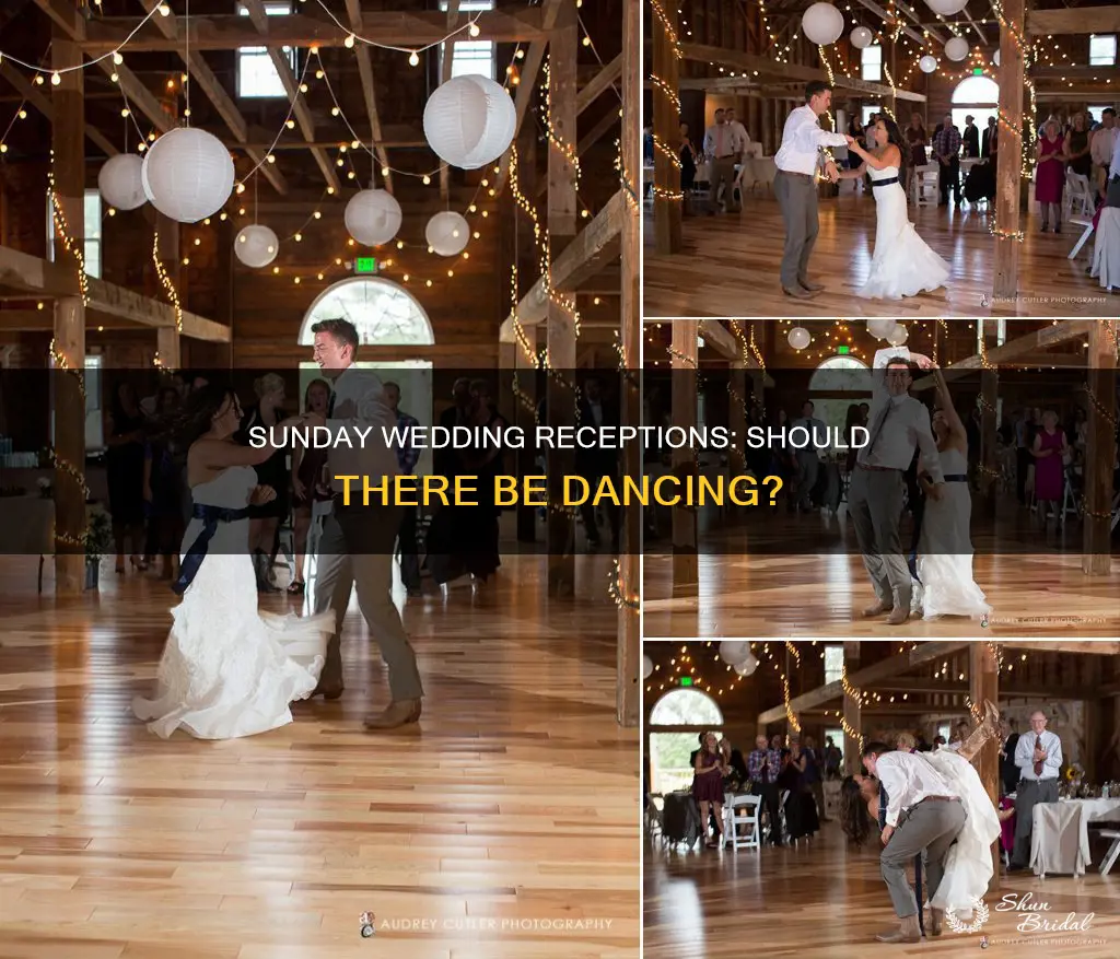 Sunday Wedding Receptions: Should There Be Dancing? | ShunBridal