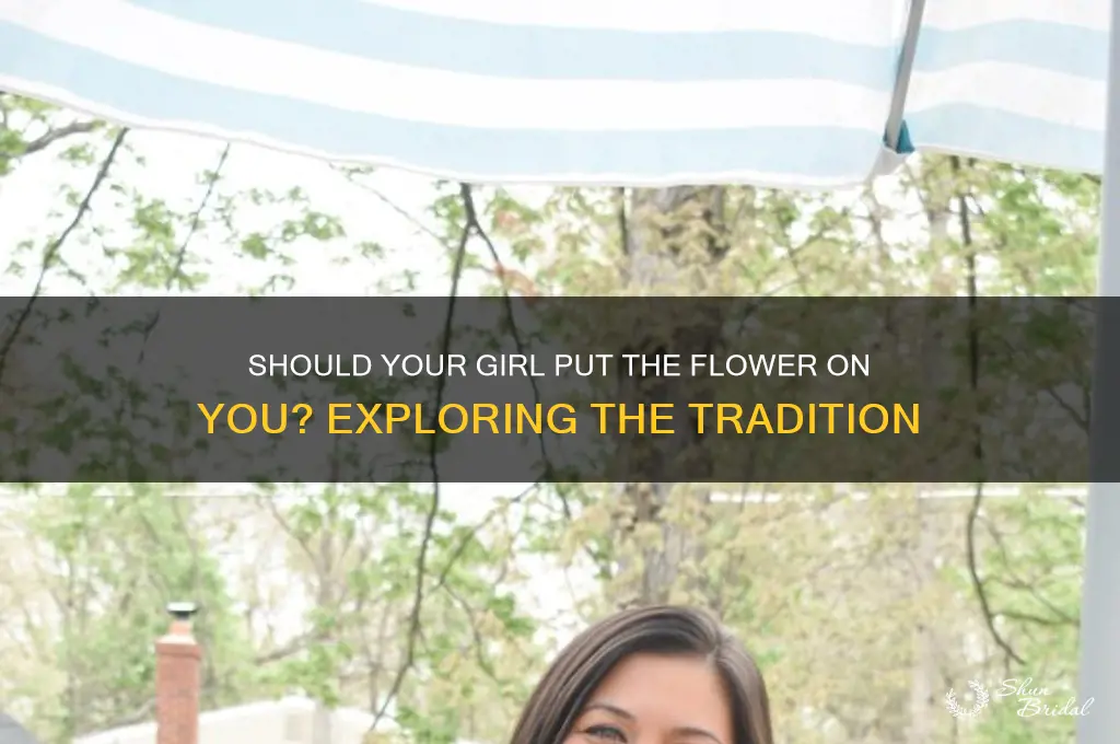 Should Your Girl Put The Flower On You? Exploring The Tradition ...