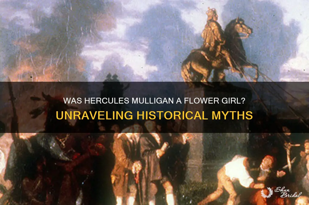Was Hercules Mulligan A Flower Girl? Unraveling Historical Myths ...