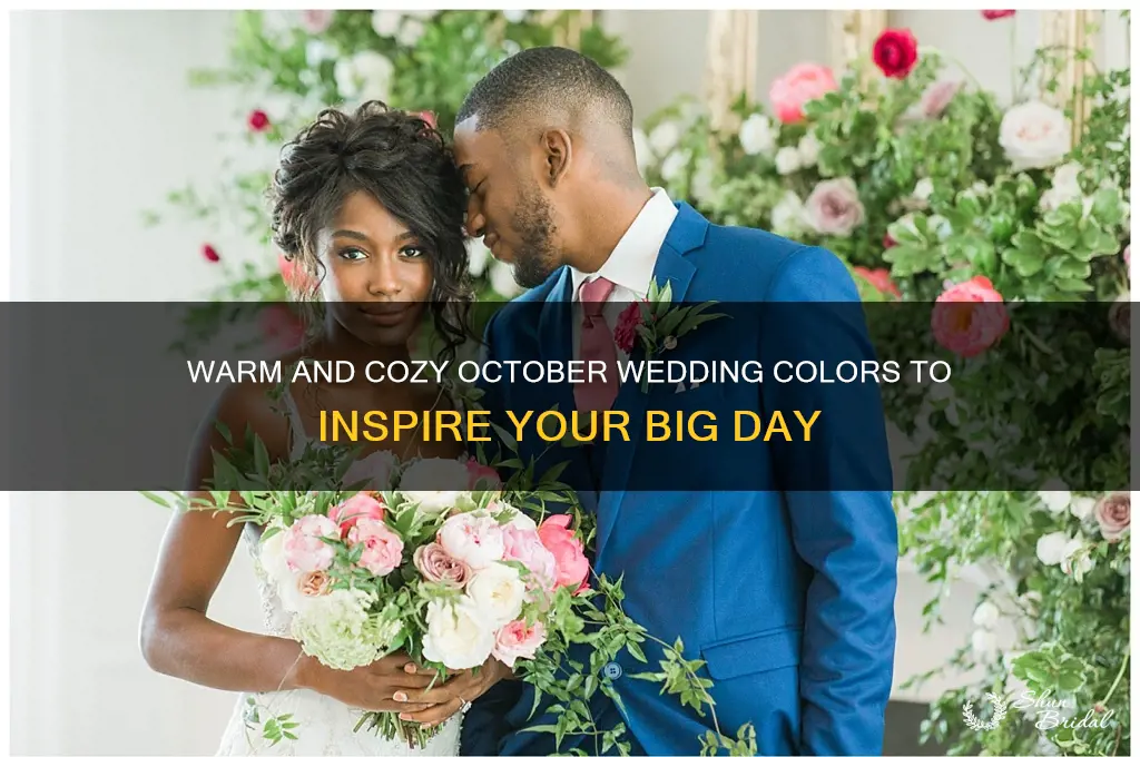 Warm And Cozy October Wedding Colors To Inspire Your Big Day | ShunBridal