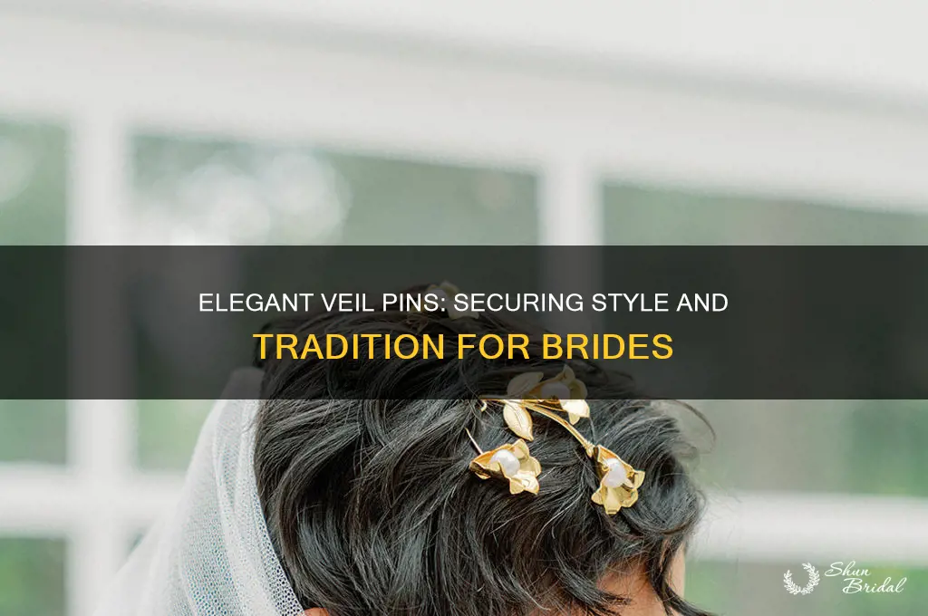 Elegant Veil Pins: Securing Style And Tradition For Brides | ShunBridal
