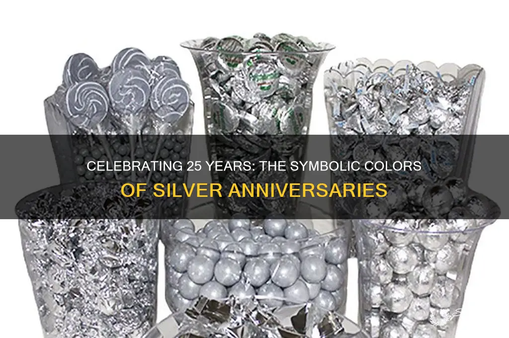 Celebrating 25 Years: The Symbolic Colors Of Silver Anniversaries ...