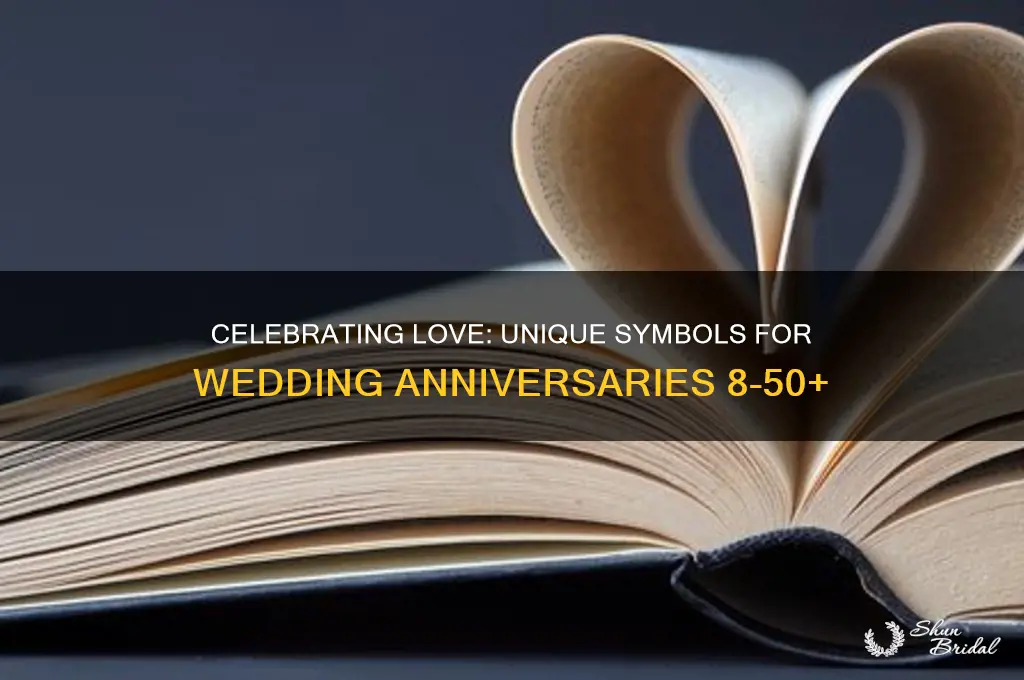 Celebrating Love: Unique Symbols For Wedding Anniversaries 8-50 ...