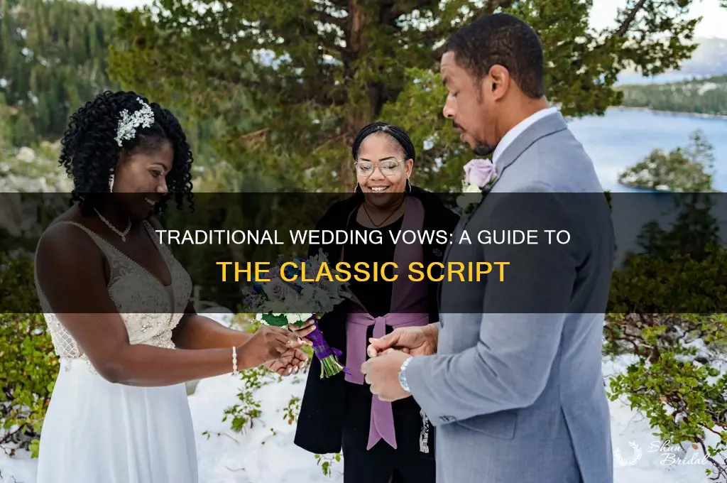 Traditional Wedding Vows: A Guide To The Classic Script | ShunBridal