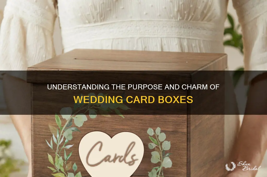Understanding The Purpose And Charm Of Wedding Card Boxes | ShunBridal
