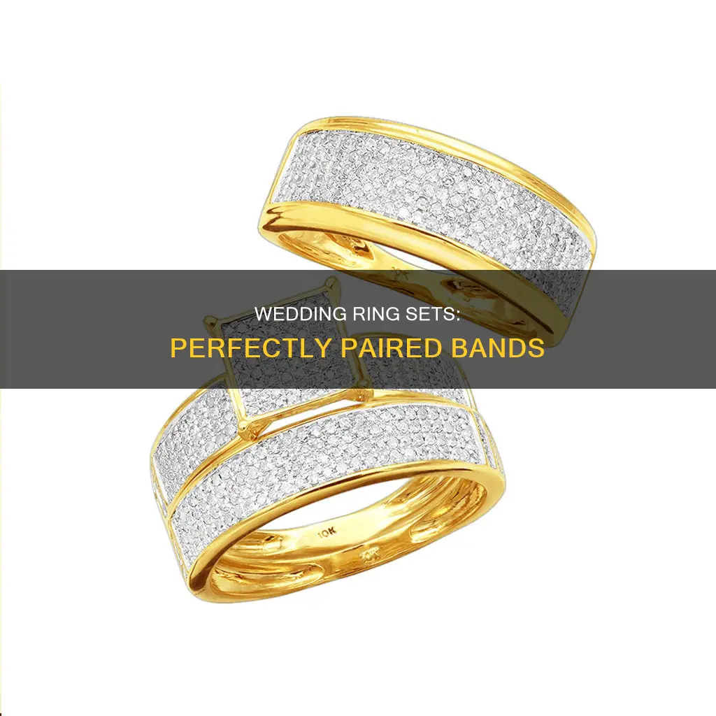 Wedding Ring Sets: Perfectly Paired Bands | ShunBridal
