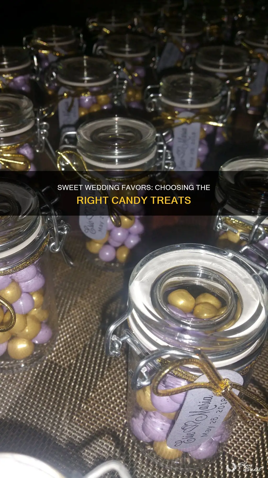 Sweet Wedding Favors: Choosing The Right Candy Treats | ShunBridal