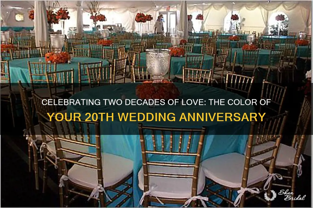 Celebrating Two Decades Of Love: The Color Of Your 20Th Wedding ...