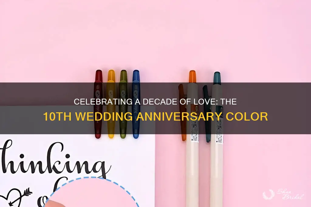 Celebrating A Decade Of Love: The 10Th Wedding Anniversary Color ...