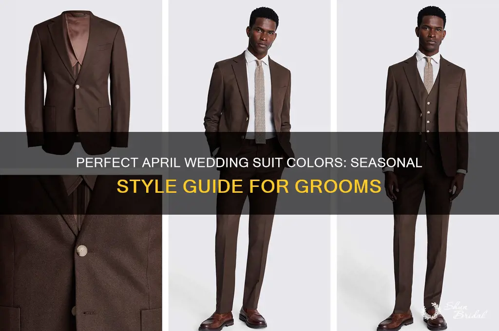 Perfect April Wedding Suit Colors: Seasonal Style Guide For Grooms ...