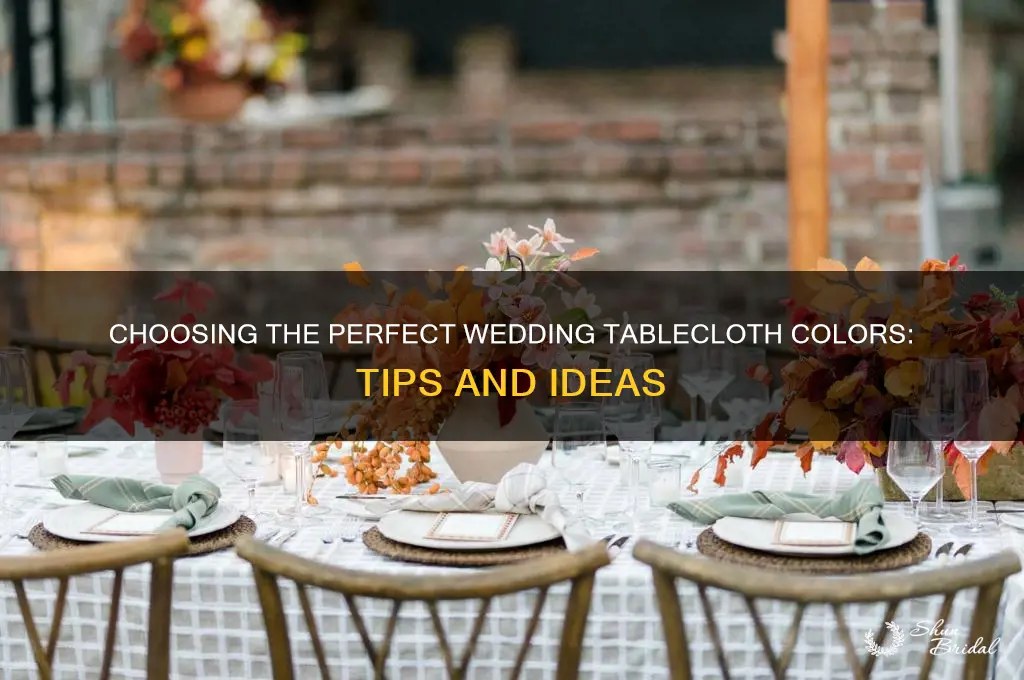 Choosing The Perfect Wedding Tablecloth Colors: Tips And Ideas | ShunBridal