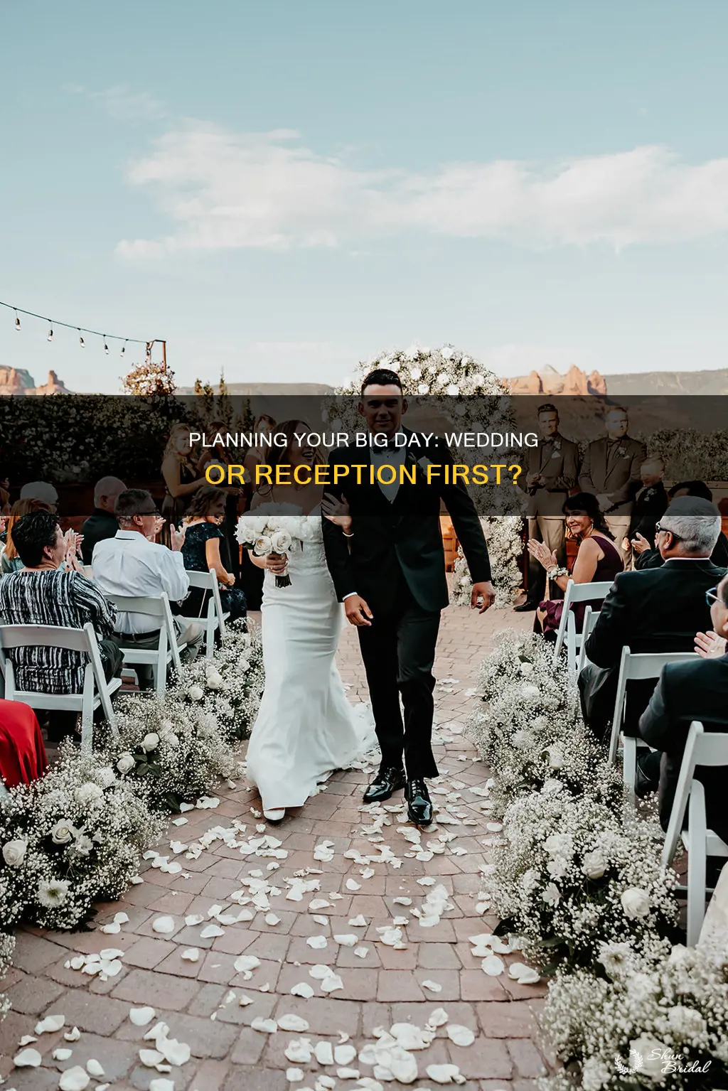 Planning Your Big Day: Wedding Or Reception First? | ShunBridal