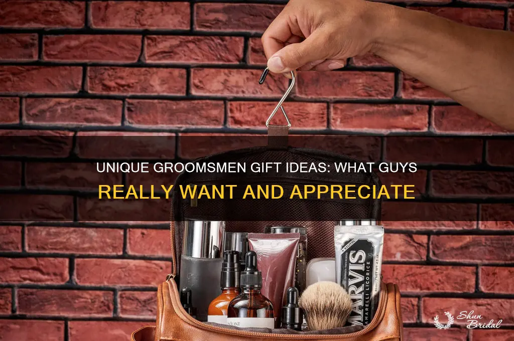 Unique Groomsmen Gift Ideas: What Guys Really Want And Appreciate ...