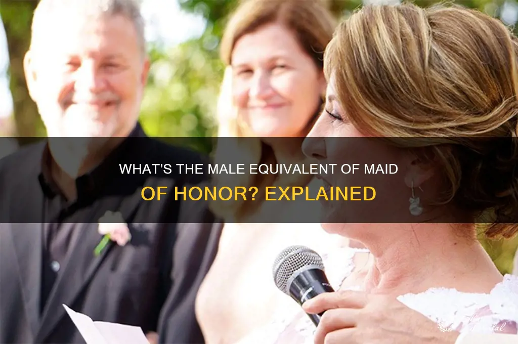 What’S The Male Equivalent Of Maid Of Honor? Explained | ShunBridal