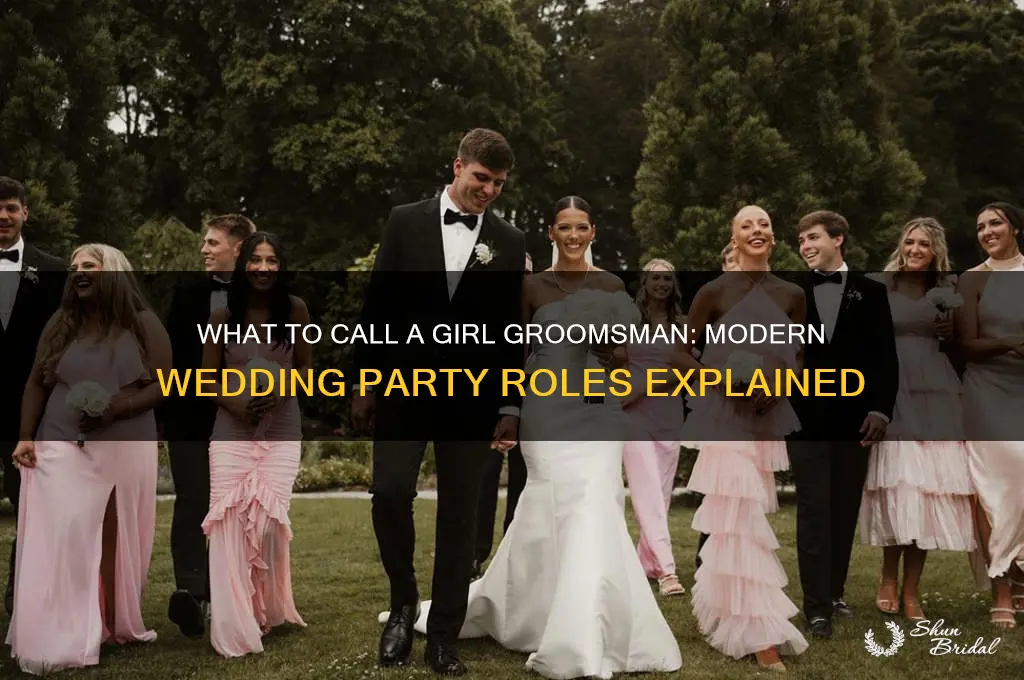 What To Call A Girl Groomsman: Modern Wedding Party Roles Explained ...