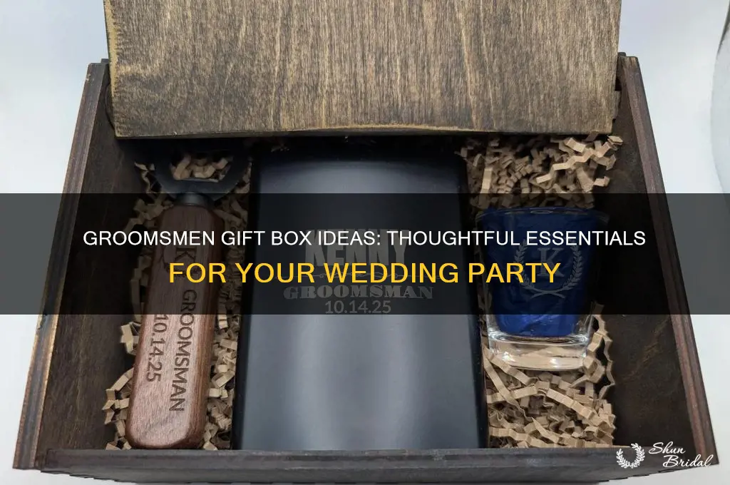Groomsmen Gift Box Ideas: Thoughtful Essentials For Your Wedding Party ...