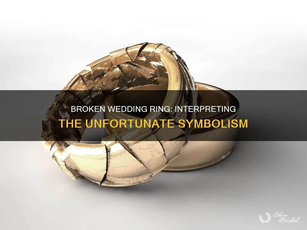 Broken Wedding Ring: Interpreting The Unfortunate Symbolism | ShunBridal