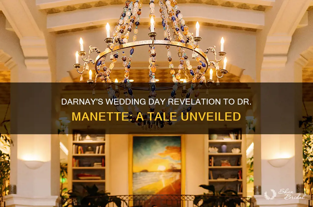 Darnay's Wedding Day Revelation To Dr. Manette: A Tale Unveiled ...
