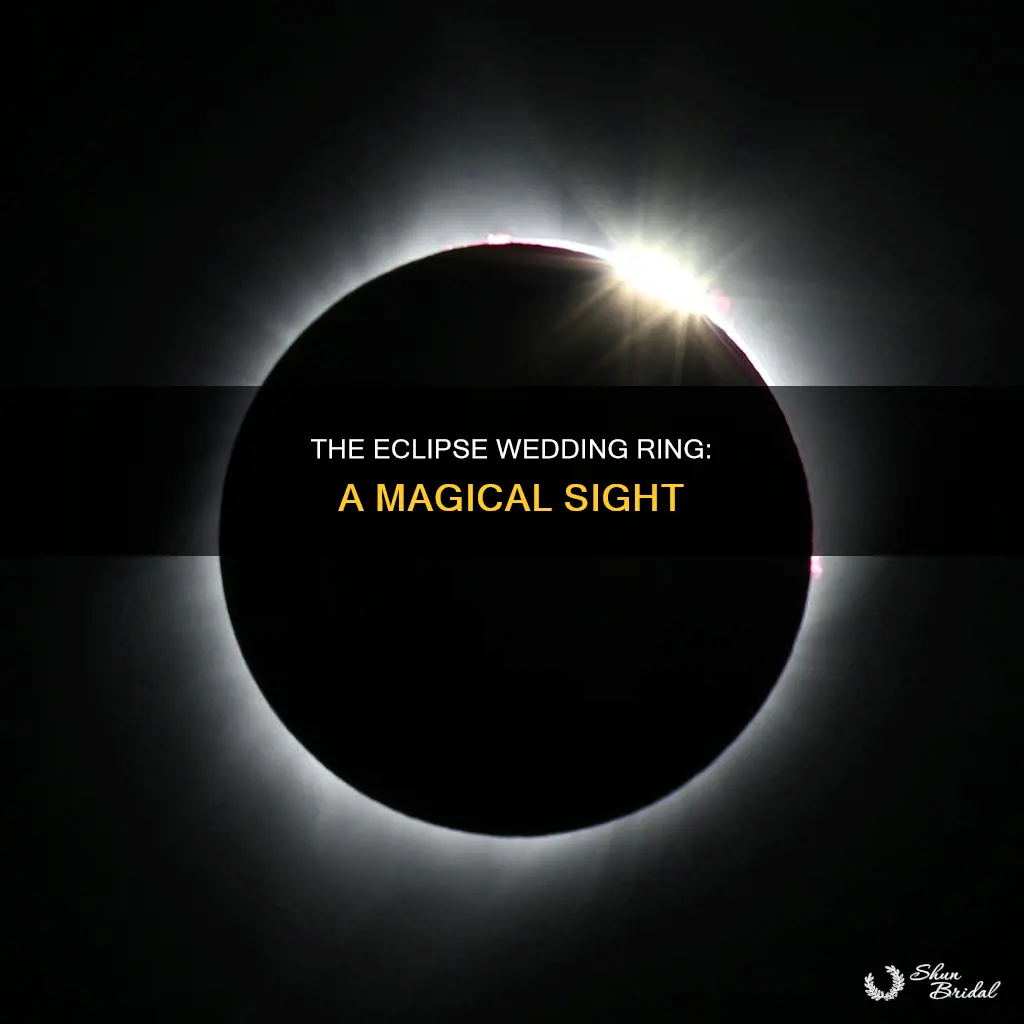 The Eclipse Wedding Ring: A Magical Sight | ShunBridal