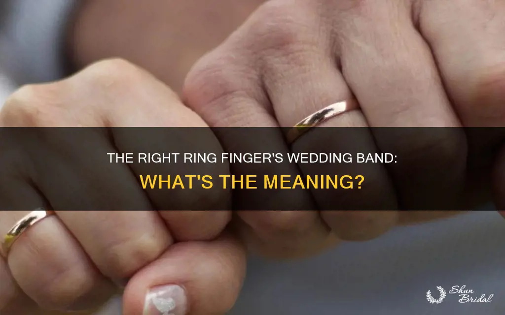 The Right Ring Finger's Wedding Band: What's The Meaning? | ShunBridal