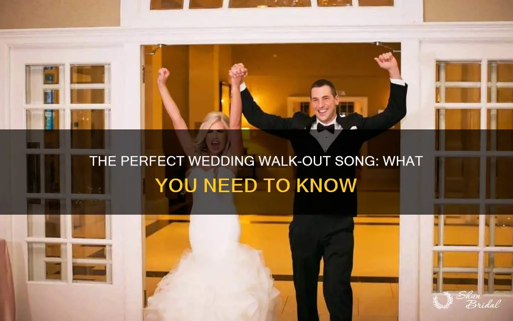 The Perfect Wedding Walk-Out Song: What You Need To Know | ShunBridal