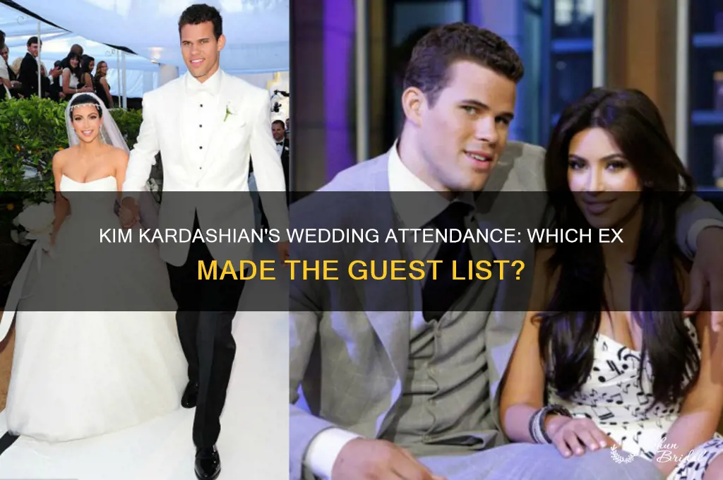 Kim Kardashian's Wedding Attendance: Which Ex Made The Guest List ...
