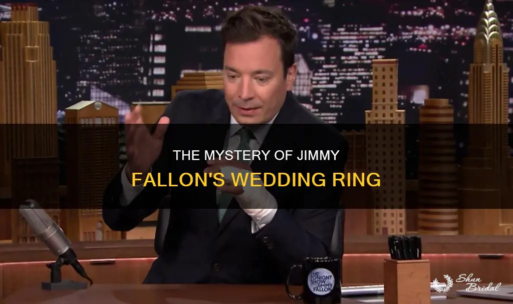 The Mystery Of Jimmy Fallon's Wedding Ring | ShunBridal