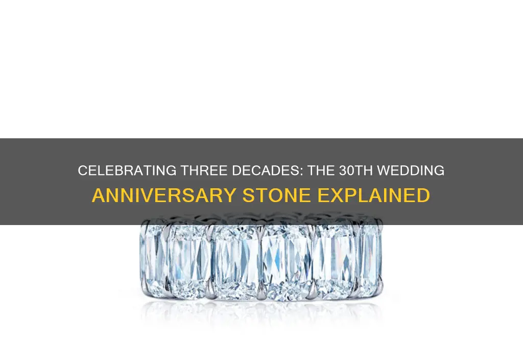 Celebrating Three Decades: The 30Th Wedding Anniversary Stone Explained ...