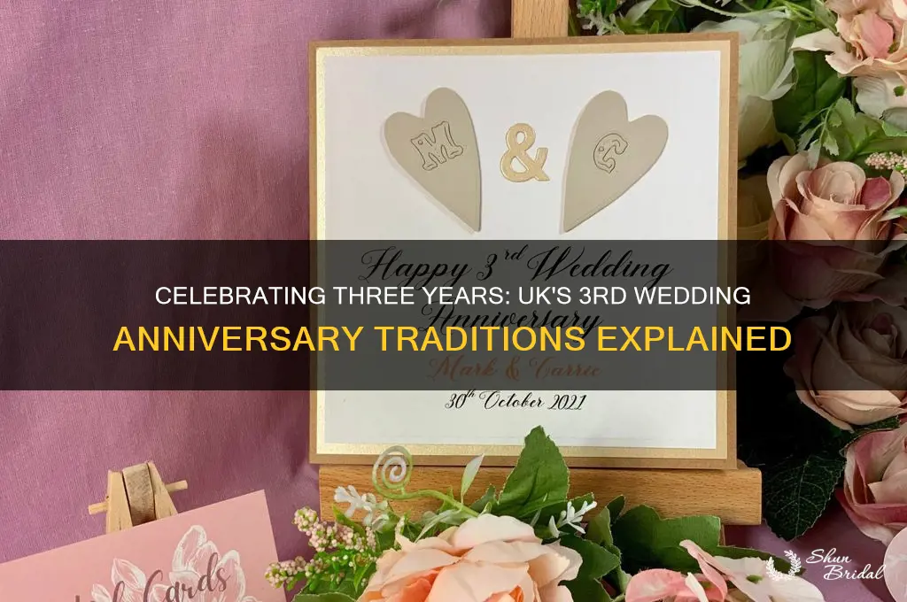 Celebrating Three Years: Uk's 3Rd Wedding Anniversary Traditions ...