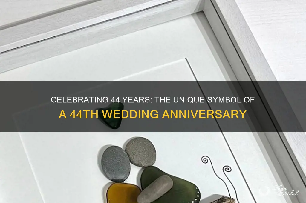 Celebrating 44 Years: The Unique Symbol Of A 44Th Wedding Anniversary ...