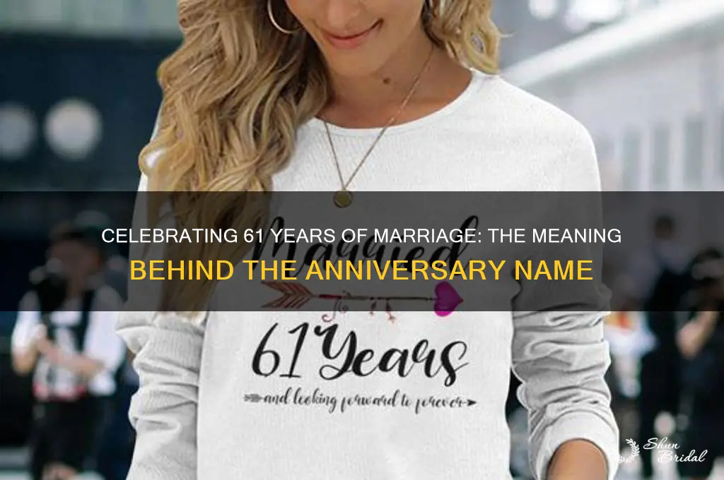 Celebrating 61 Years Of Marriage: The Meaning Behind The Anniversary ...