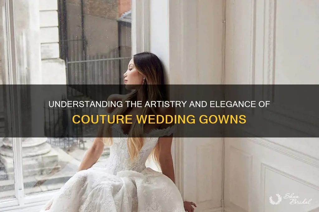 Understanding The Artistry And Elegance Of Couture Wedding Gowns ...